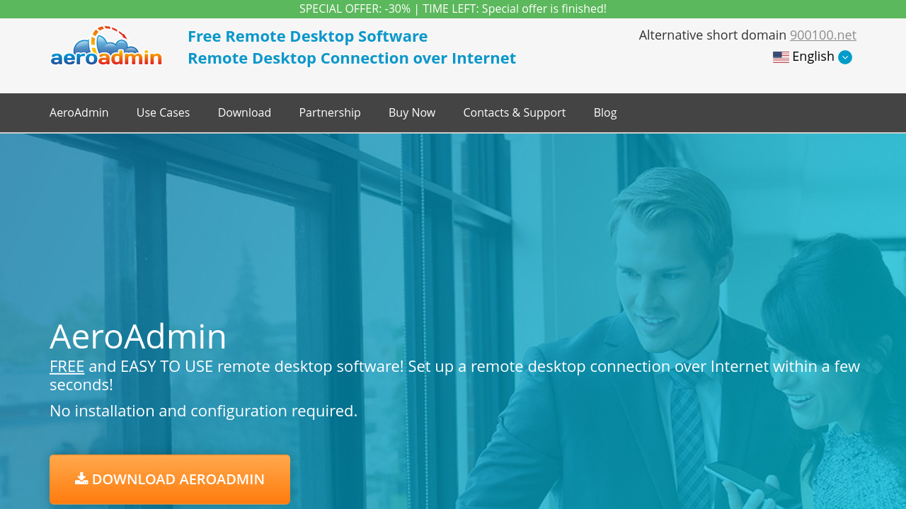 Aeroadmin UI & UX Showcase – Explore Features & Screenshots