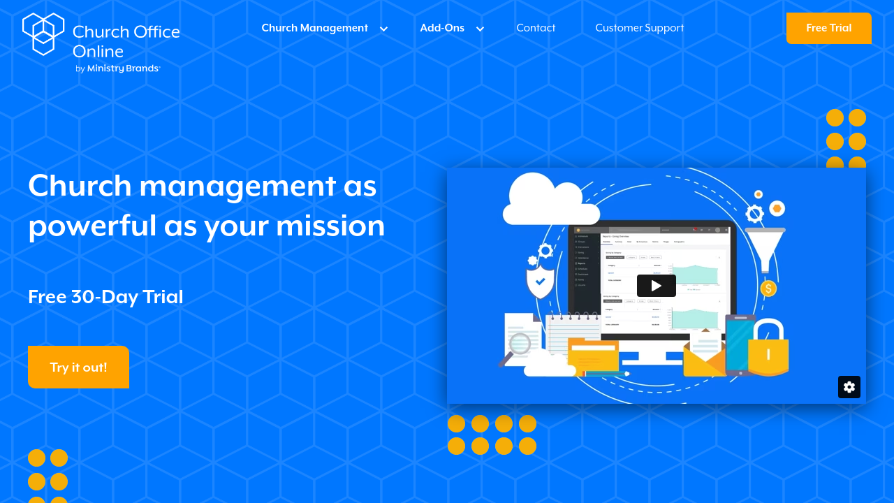 Church Office Online UI & UX Showcase – Explore Features & Screenshots